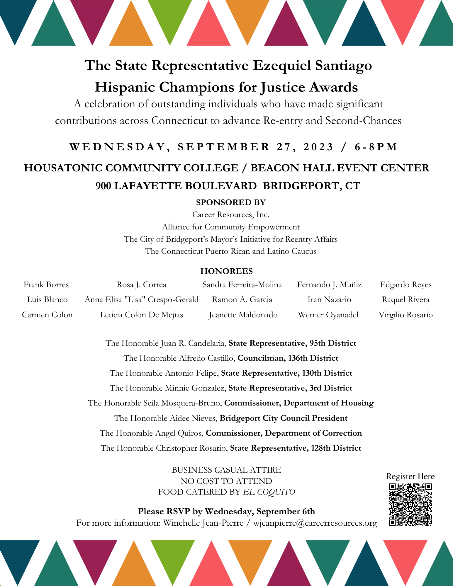 Champions for Justice Awards Ceremony – Career Resources